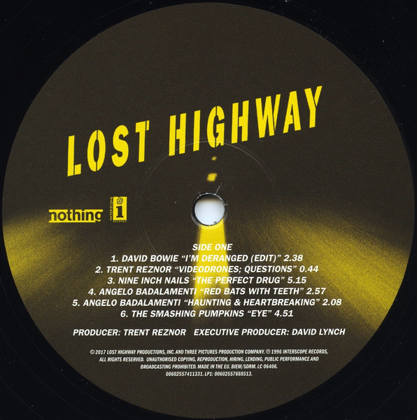 Lost Highway (Original Motion Picture Soundtrack) - 2-LP - Mundo Vinyl